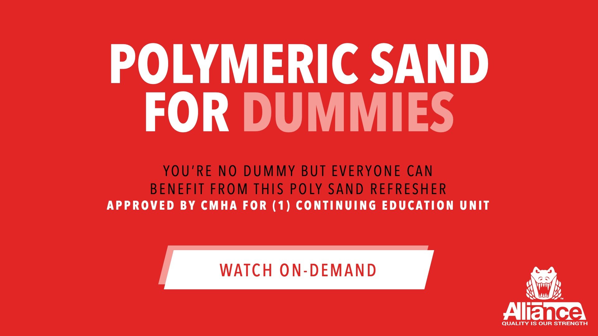 5 Tools Needed for A Polymeric Sand Installation